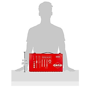 Ruko 245030聽-聽Set of Drilling Tools HSS tap DIN 352聽(Metal Box/a 44U)