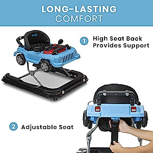 Jeep Classic Wrangler 3-in-1 Grow with Me Walker by Delta Chidlren, Blue