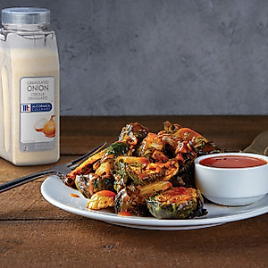 McCormick Culinary Granulated Onion, 18 oz - One 18 Ounce Container of Granulated Onion Powder, Perfect in Dips, Breading, Soups and Meats