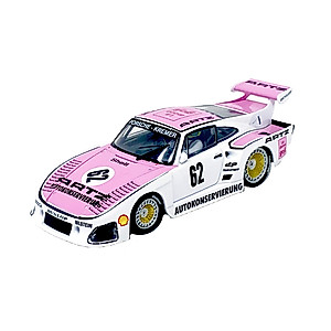 Carrera 30929 Porsche Kremer 935 K3 No. 62 DRM Norisring 1981 1:32 Scale Digital Slot Car Racing Vehicle for Carrera Digital Slot Car Race Tracks