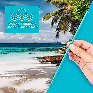 Phade 8.5" Giant Compostable Biodegradable Eco Straws, 300 Count, Individually Wrapped, For Cold Drinks Only