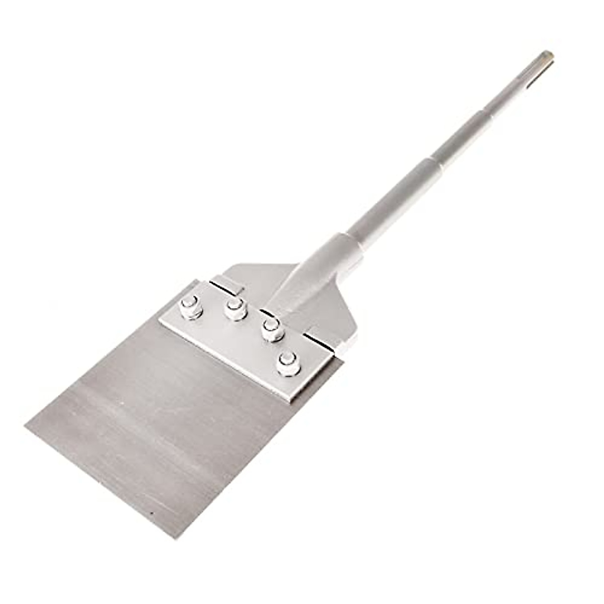 TINVHY SDS Max Floor Scraper, 6-in Wide Tile Removal Bit with Long Handle and Heavy Duty Blade for All SDS-Max Rotary Hammer Drills (6 x 25in)