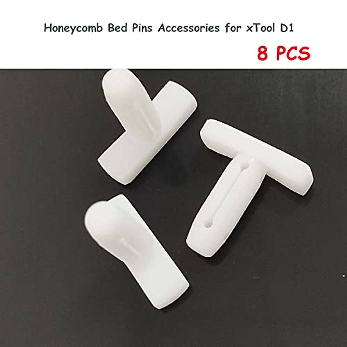JILINWEI Honeycomb Pins for xTool D1,8 Pcs Honeycomb Bed Pins Hold Down Pins Accessories for xTool D1 Laser Cutter and Engraver Machine