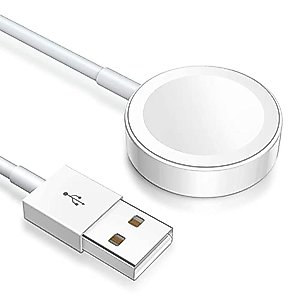 Apple Watch Charger [Apple MFi Certified] Apple Watch Magnetic Charging Cable (1m) Fast Magnetic Wireless Charging Cable Cord Portable Charging Cord Compatible with Apple Watch Series 7 6 SE 5 4 3 2 1