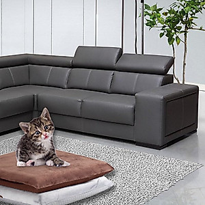 Augld Square Chair Seat Cushion Memory Foam Chair Cushion for Kitchen, Dining,Office or Car 16x16 in Black