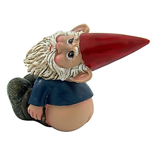 Four Naughty Gnomes Set of 4 Home Decor Statues 4 Inch