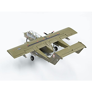 ICM Plastic Model Airplane Kit (48300) 242 pcs - Plastic Military Plane OV 10 Bronco Model Kit 1:48