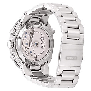 Rado Original Stainless Steel COSC Automatic Chronograph Blue Black Dial Mens Watch R12694163