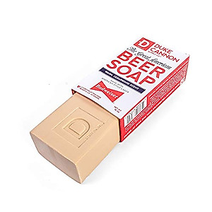 Duke Cannon Supply Co. Big Ass Brick of Soap - Superior Grade, Large Men's Soap Made with Budweiser, All Skin Types, Masculine Cedarwood Scent, 10 oz
