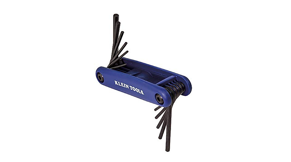 Klein Tools 70573 Hex Key Set - SAE & Metric, Secure Fit & Portable