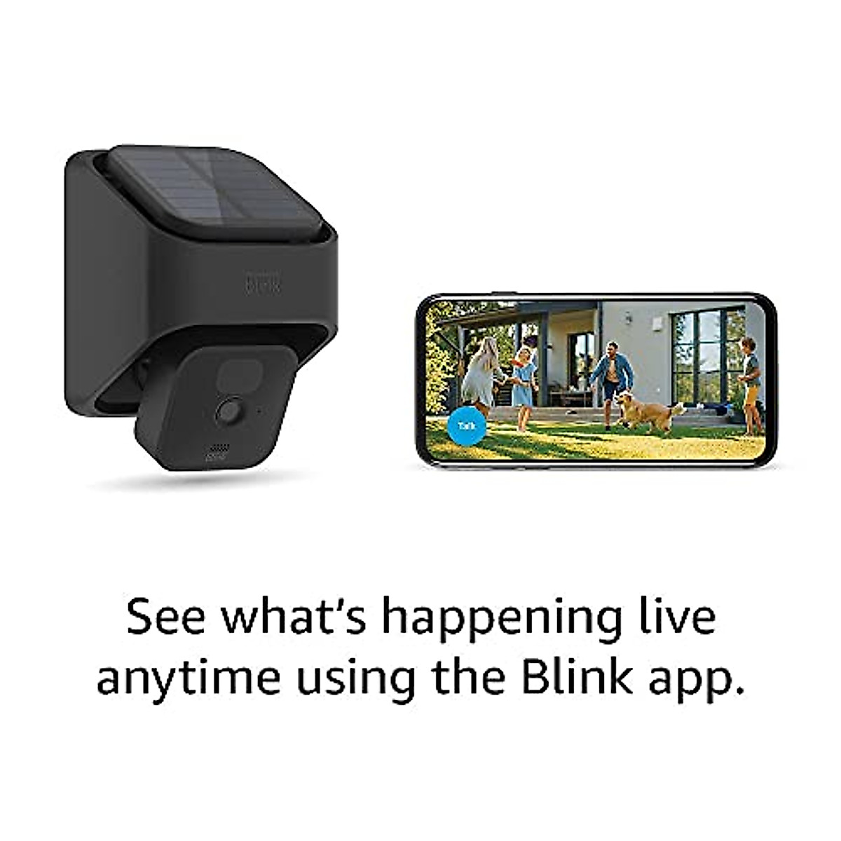 Blink Outdoor (3rd Gen) + Solar Panel Charging Mount - wireless, HD smart security camera, solar-powered, motion detection – 1 camera system