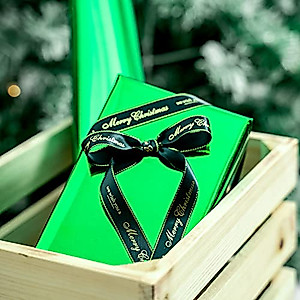 RUSPEPA Green Metallic Wrapping Paper - Solid Color Paper Perfect for Wedding, Birthday, Christmas, Baby Shower - 17 Inches X 32.8 Feet