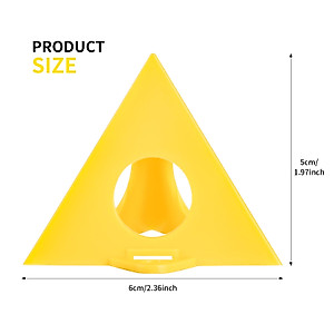 FDKJEJC 36pcs Paint Triangle Stands，Painters Pyramid Stands，Paint Stands for Painting，Mini Cone Paint Stands for Cabinet and Door Risers Support