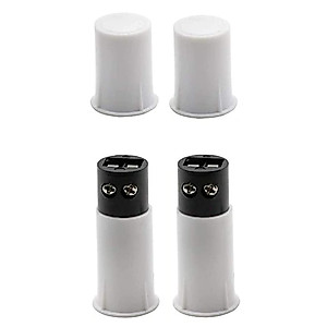 bnafes MC-33C Normally Closed Recessed Window Door Contact Sensor Alarm Magnetic Reed Switch 2 Sets