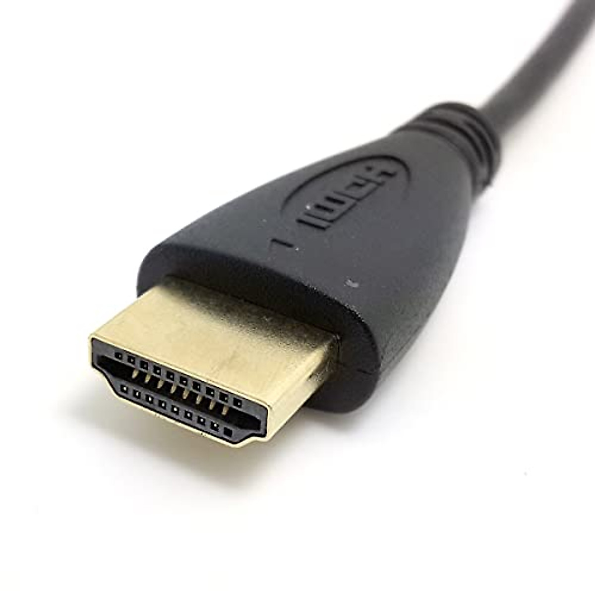 chenyang CY Right Angled 90 Degree Micro HDMI to HDMI Male HDTV Cable 150cm for Cell Phone & Tablet