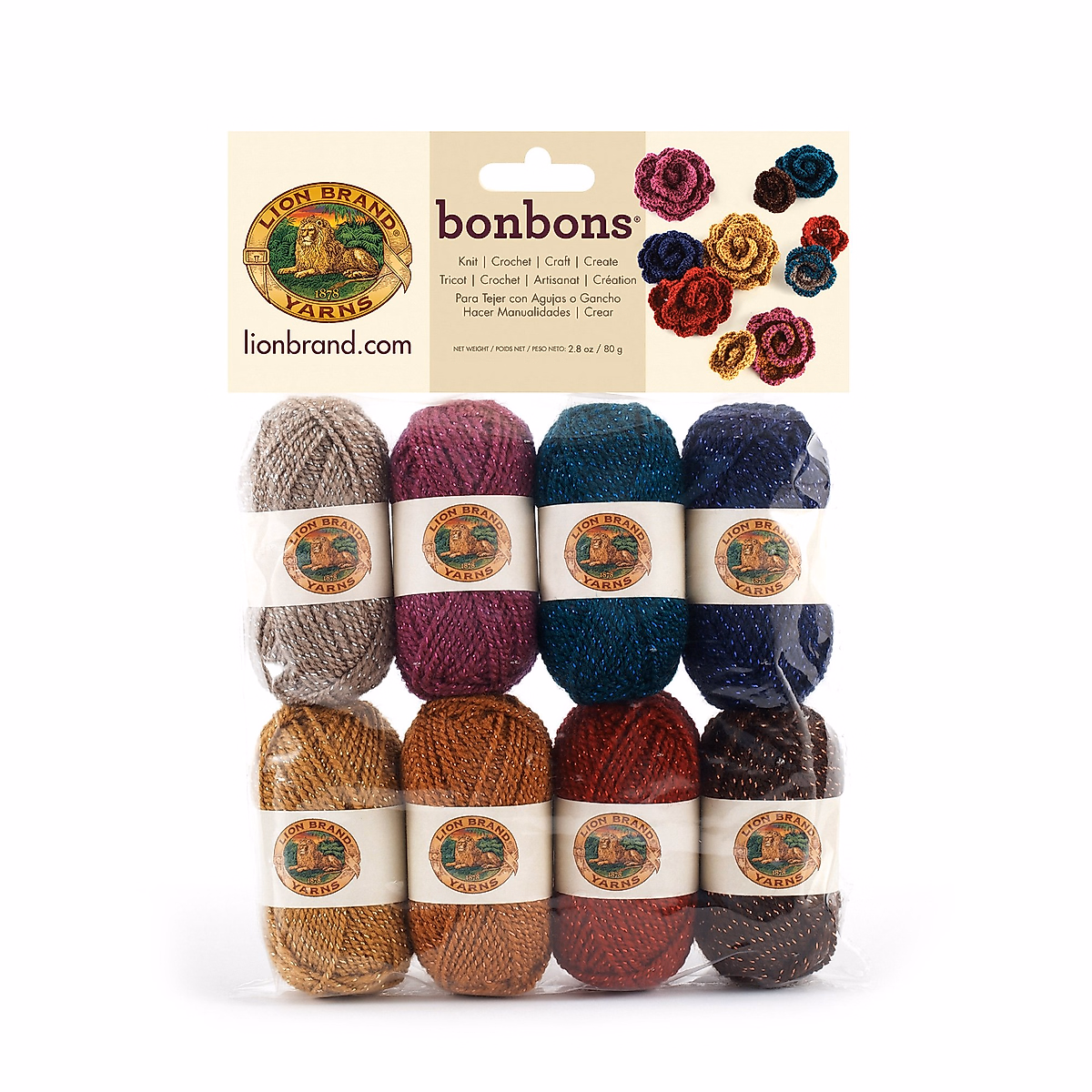 Lion Brand Yarn BonBons Yarn Pack Party