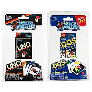 Worlds Smallest Retro UNO and DOS (Bundle)