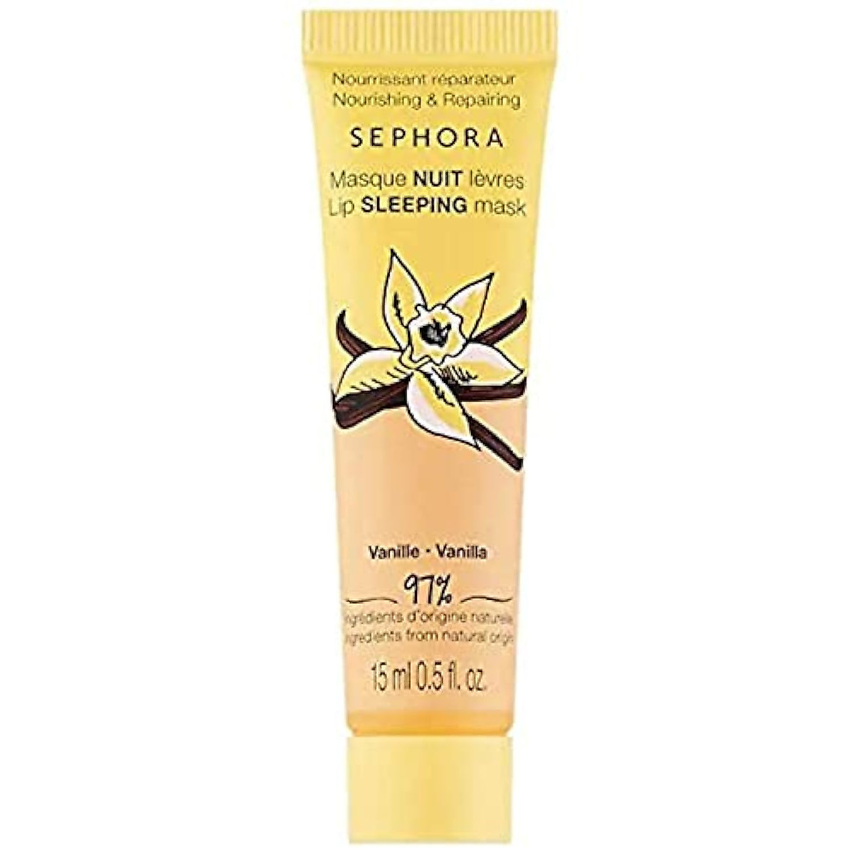 Sephora Lip Sleeping Mask - Vanilla (overnight lip mask nourished lips)