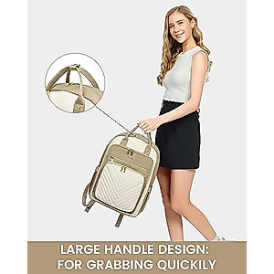 LOVEVOOK 15.6 Inch Laptop Backpack for Women,Fashion Work Travel Backpack,Waterproof Day Pack Purse for Teacher Nurse