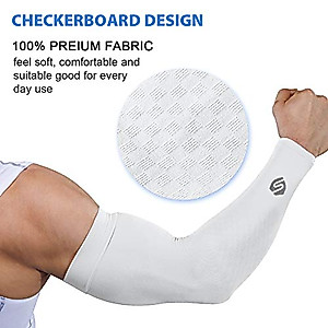 Cooling Arm Sleeves for Men Women SHINYMOD UV Sun Protection Tattoo Cover Up