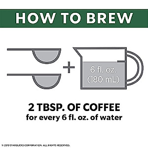 Starbucks Decaf Whole Bean Coffee, Espresso, Dark Roast, 16 Ounce Bags, 2/Pack (32 Ounces Total)