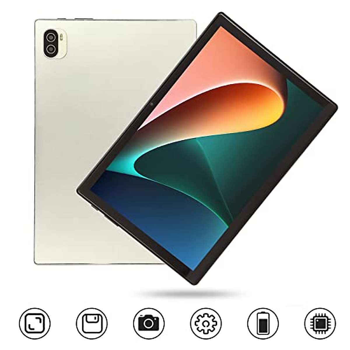 Tablet, Call Support Tablet PC 6G RAM 256G ROM Octa Core Processor for Home Travel (US Plug)
