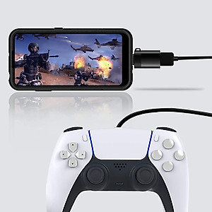 USB Hub with USB C Connector, NexiGo 4-Port 2 ft Slim Ultra USB 3.0 Hub, Thunderbolt 3 to USB 3.0 Adapter (Black), for MacBook, Mac Pro, Mac Mini, iMac, Surface Pro, XPS, PC, Flash Drive, Mobile HDD