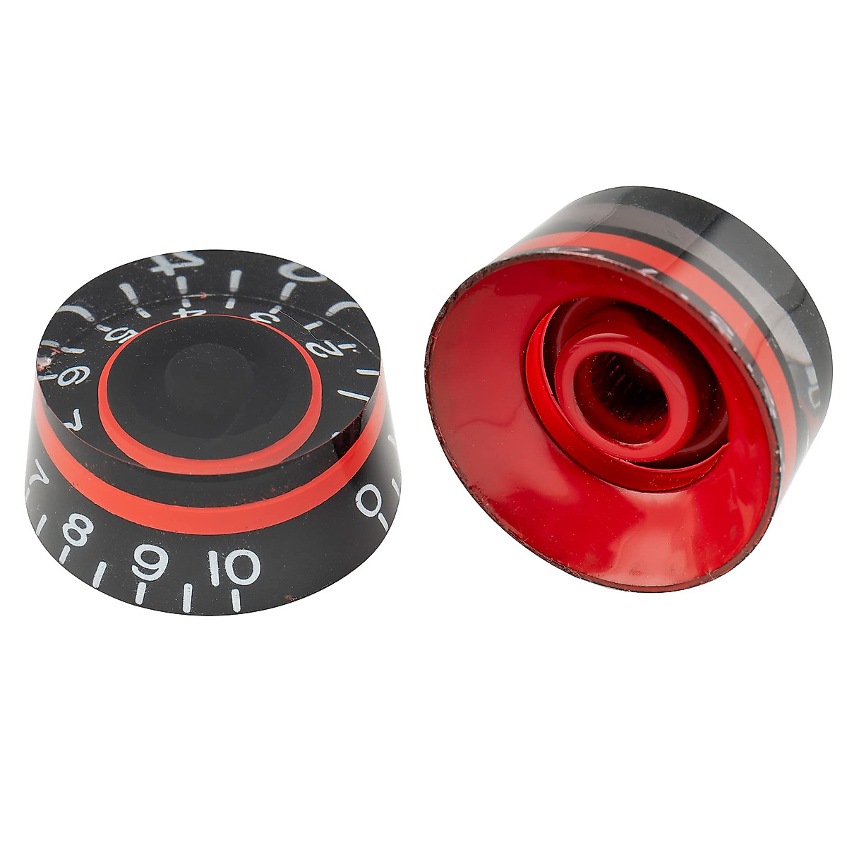 Musiclily Pro Imperial Inch Size Control Speed Knobs for USA Made Les Paul ES Style Electric Guitar, Gold (Set of 4)