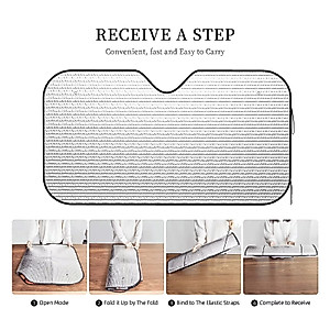 Dallas Car Windshield Sun Shade Personalized Custom Any Name and Number Gifts