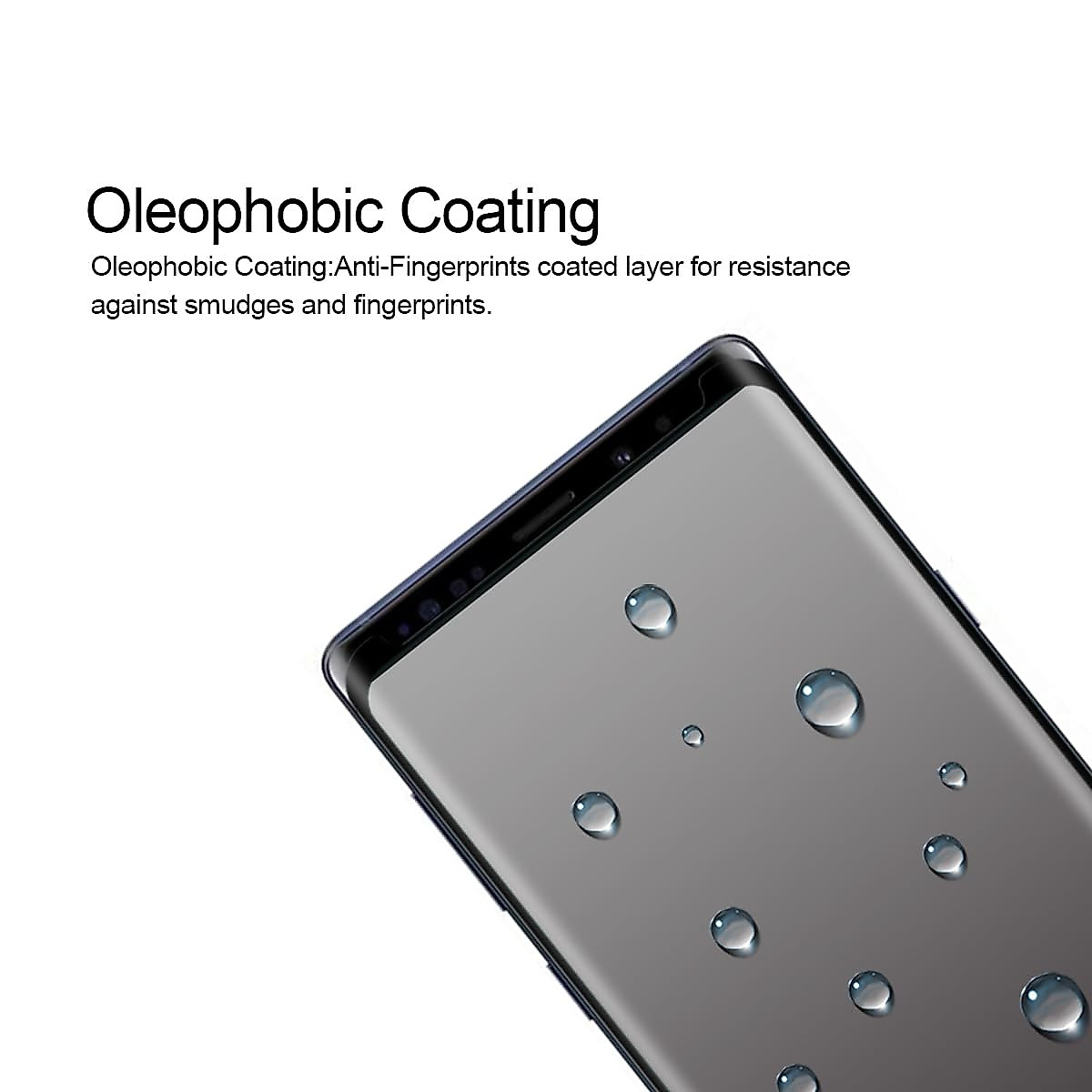 Supershieldz (2 Pack) Designed for Samsung Galaxy Note 9 Tempered Glass Screen Protector with (Easy Installation Tray) Anti Scratch, Bubble Free (Black)