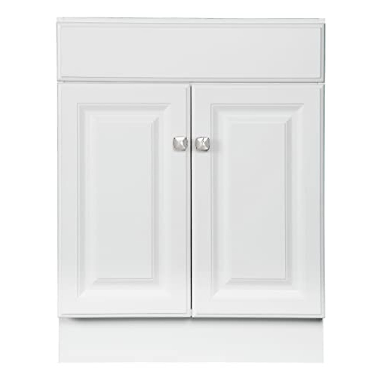 Design House Wyndham Unassembled Bathroom Vanity Cabinet Without Top, 24 in, White