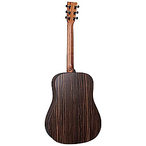 Martin Guitar X Series D-X2E Acoustic-Electric Guitar with Gig Bag, Sitka Spruce and KOA Pattern High-Pressure Laminate, D-14 Fret, Performing Artist Neck Shape Sunburst