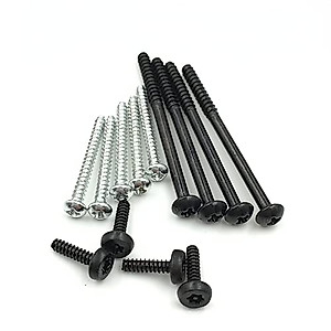NSLikey 1 Set Full Complete Housing Shell Screws Set for PS3 4000 PS3 Super Slim Model Console Replacement