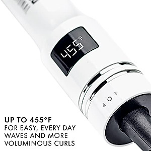 HOT TOOLS Pro Artist White Gold Digital Curling Iron, 1-1/2 inch