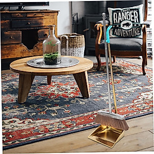 Amosfun 1 Set Dustpan Set Dustpan and Broom Office Broom Home Supplies Broom and Dustpan Convenient Dustpan Kit Dustpan with Broom Dustpan for Office Household Broom Kit Broom Dustpan