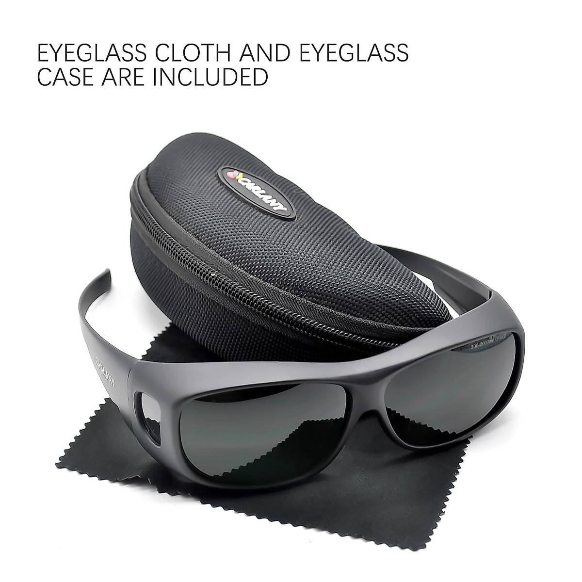 CARLANY IPL Safety Glasses, 200-2000nm Reliable Absorption Filtering Laser Eye Protection Goggles, Anti-fog, UV400 Protection, OD5+ for IPL Pulsed Light Hair Removal, Beauty therapy