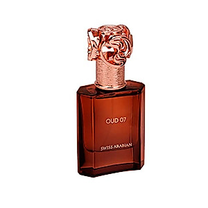 SWISS ARABIAN Oud 07 - Luxury Products From Dubai - Long Lasting And Addictive Personal EDP Spray Fragrance - A Seductive, Signature Aroma - The Luxurious Scent Of Arabia - 1.7 Oz