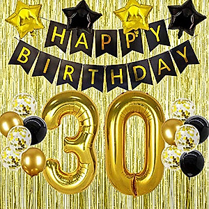 Dirty 30 Birthday Decorations For Her Him 30 Birthday Balloon Numbers Decorations For Men Women Happy 30th Birthday Decorations Dirty Thirty