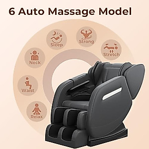 SMAGREHO MM350 Massage Chair, Blcak