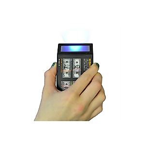 Royal Sovereign Pocket Sized Counterfeit Bill Detector (RCD-UVP), Black