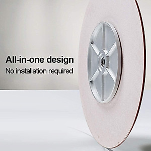 THIKK Tempered Glass Lazy Susan Turntable for Dining Table Turntable, 10mm Thick Tempered Glass Serving Plate Tabletop Rotating Serving Tray (Size : 90cm/36in)