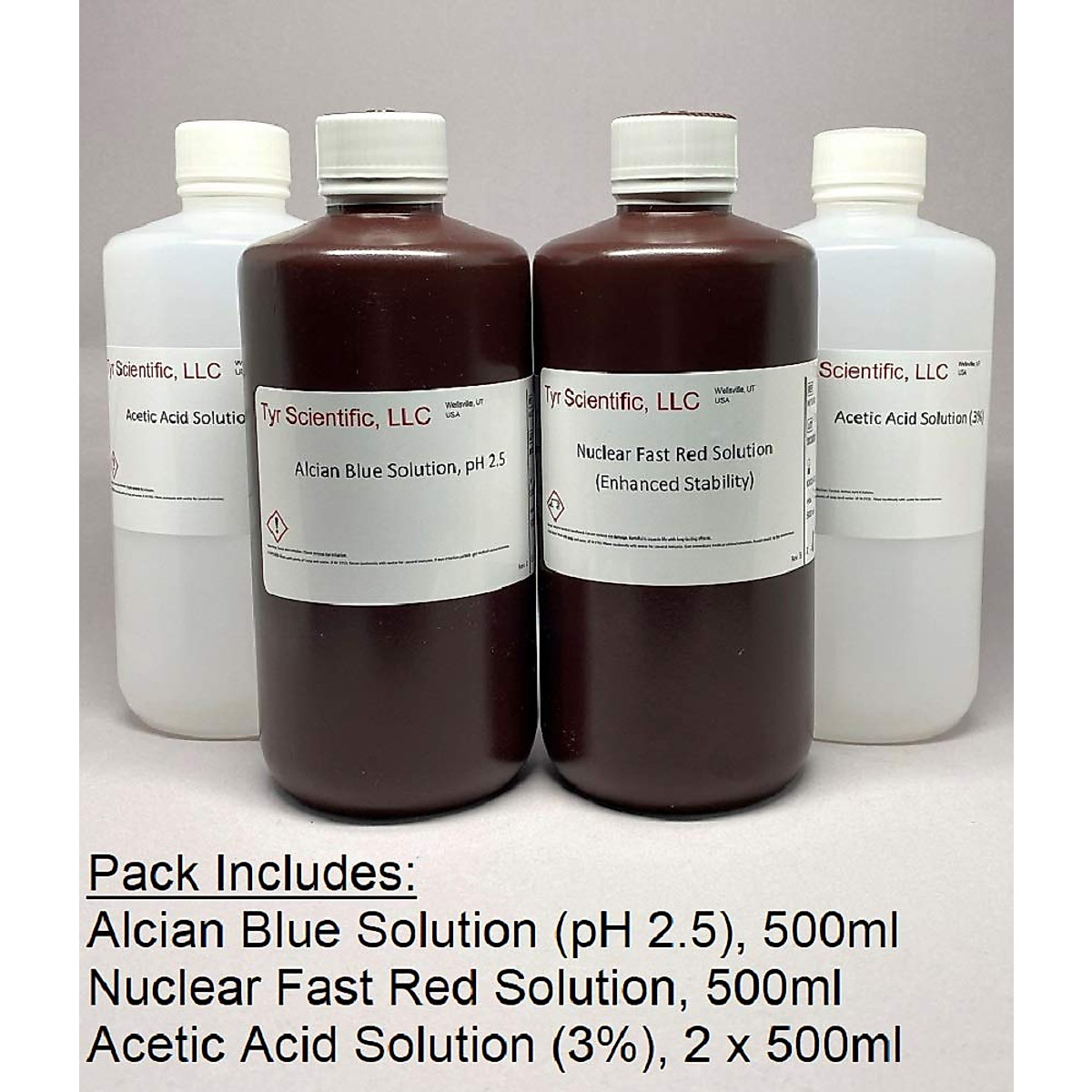 Alcian Blue (pH 2.5) Stain Pack, 500ml