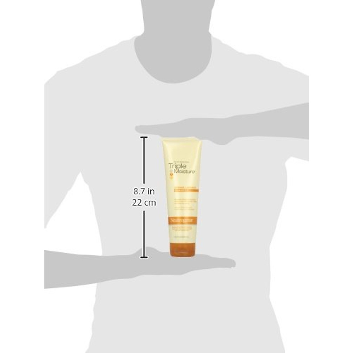 Neutrogena Triple Moisture Cream Lather Shampoo for Extra Dry Hair, Damaged & Over-Processed Hair, Hydrating with Olive, Meadowfoam & Sweet Almond, 8.5 fl. oz