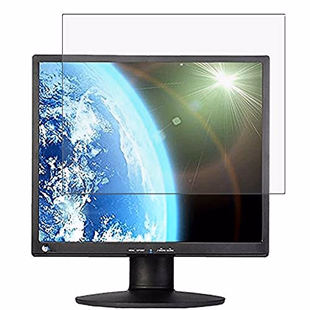 Puccy 3 Pack Screen Protector Film, compatible with LG 17mb15t / 17mb15p /17mb15 17" Display Monitor TPU Guard （ Not Tempered Glass Protectors ）