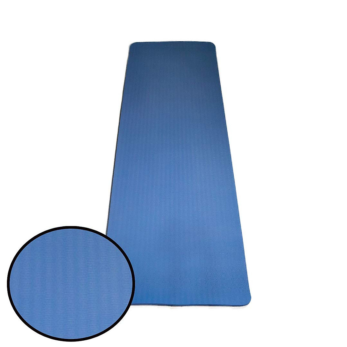 Koa Yoga Carry All Kit-Blue, Prewrapped for Christmas, Eco-Friendly, High Density Padding & Textured Mat with All Accessories. Donation to Charity with Purchase