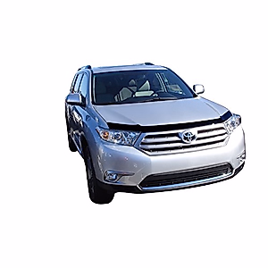 Auto Ventshade [AVS] Aeroskin Hood Protector | 2011 - 2013 Toyota Highlander, Low Profile/Flush - Smoke | 322035