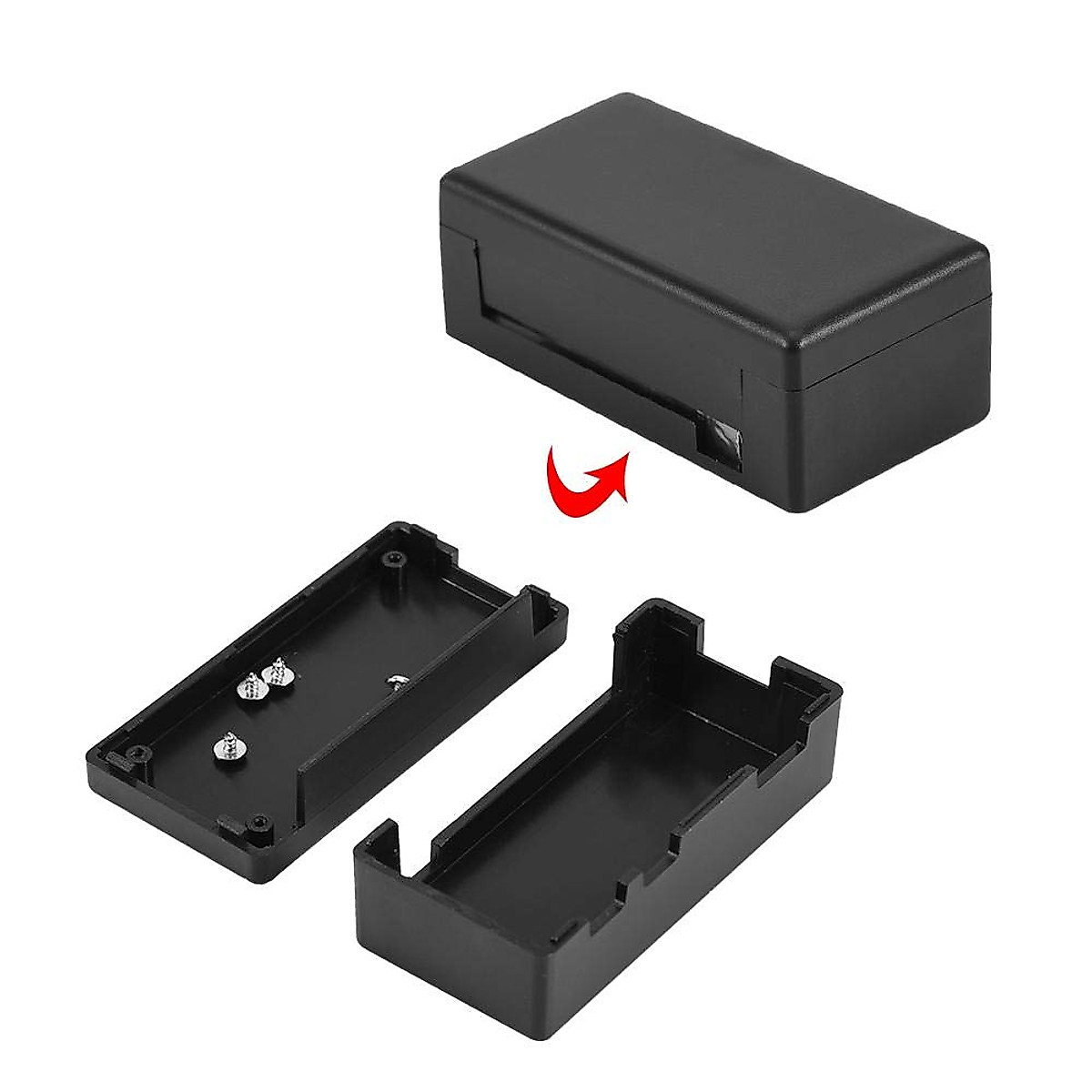 Protective Shell Enclosure Box Case for Raspberry Pi Zero, Plastic Housing Cover(Black)