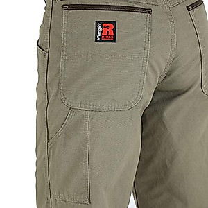 Wrangler Riggs Workwear mens Ripstop Carpenter jeans, Bark, 34W x 30L US