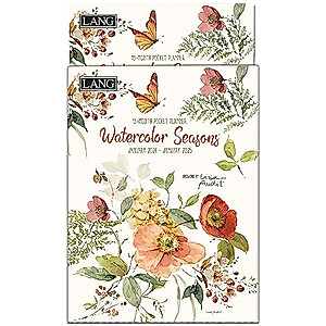 LANG Watercolor Seasons 2024 Monthly Pocket Planner (24991003189)