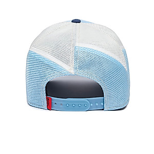 Goorin Bros. Unisex Farmigami Collection Adjustable Trucker Hats, Farmigami Self-Reliant (Blue), One Size